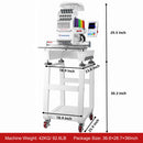 Smartstitch S-1001 Compact Embroidery Machine with WiFi, 9.5"x14.2 ...