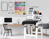 Smartstitch S-1001 Compact Embroidery Machine with WiFi, 9.5"x14.2 ...