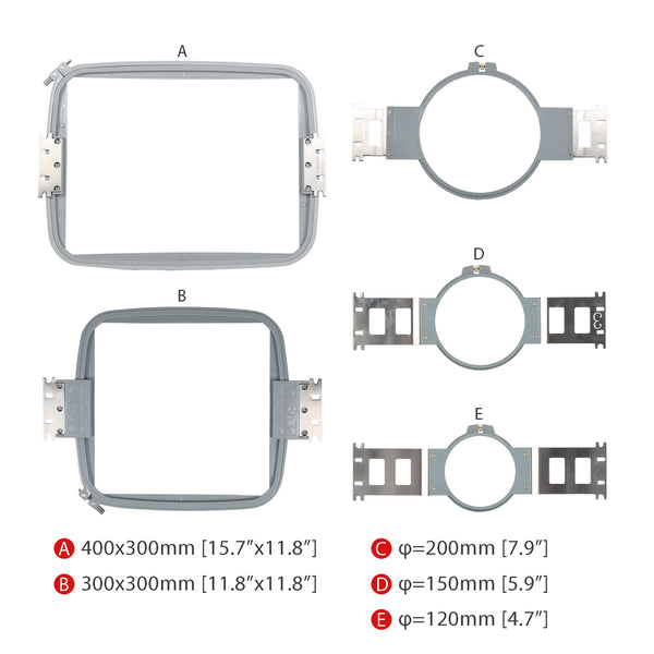 S-1201 T-shirt hoop – Smartstitch