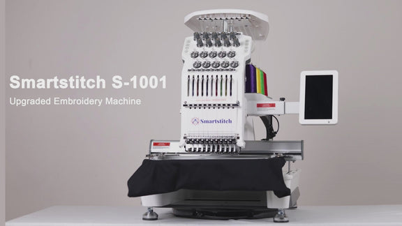 Smartstitch S-1001 Compact Embroidery Machine with WiFi, 9.5"x14.2 ...